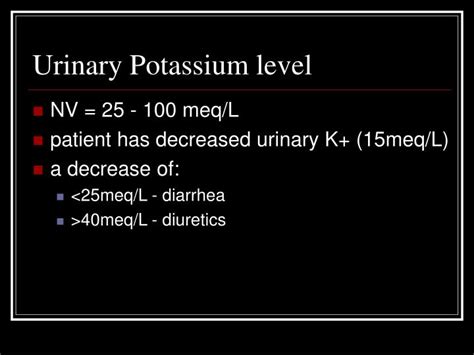 Ppt Hypokalemia Powerpoint Presentation Id4355252