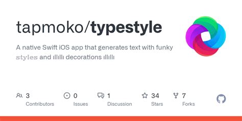 Github Tapmoko Typestyle A Native Swift Ios App That Generates Text