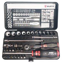 Würth Knarrenkasten 1 4 Zoll Multisteckschlüssel Sortiment Online S