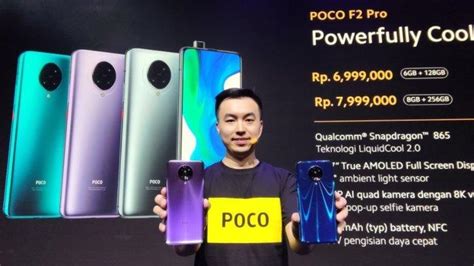 Xiaomi Resmi Smartphone Flagship Killer G Poco F Pro Harganya Mulai Dari Rp Jutaan