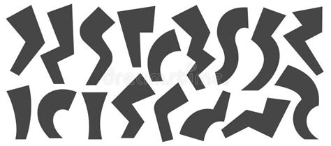 Abstract Geometric Shapes Vector Illustration Stock Vector Illustration Of Flat Stylish