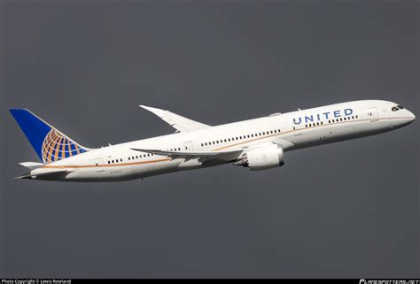 N35953 United Airlines Boeing 787 9 Dreamliner Photo By Lewis Rowland