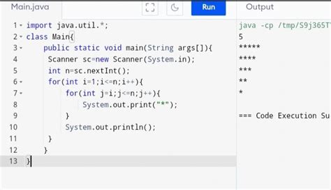 Sreejitha S On Linkedin Day 12100 Java Program To Print Inverted