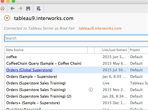 The Desktop Users Guide To Tableau Server Interworks