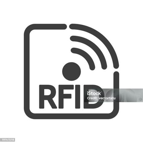 Rfid 技術標籤向量圖形及更多射頻識別圖片 射頻識別 圖示 商標 Istock