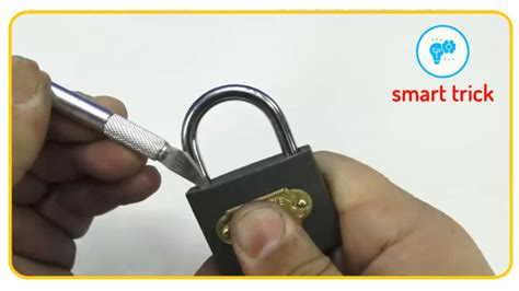 سه روش باز کردن قفل آویز بدون کلید قسمت دوم