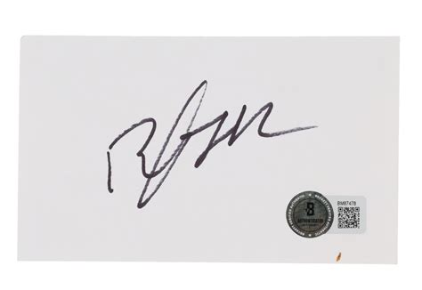 Bronny James Signed 3x5 Index Card Beckett Pristine Auction