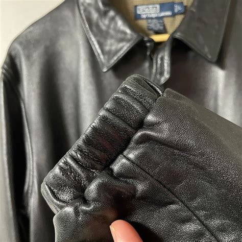 폴로 랄프로렌 가죽 블루종 자켓 100 10 후루츠패밀리