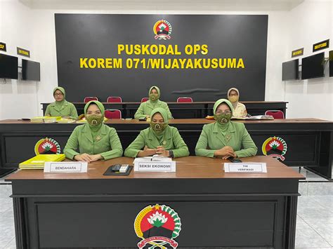 Persit KCK Koorcab Rem 071 PD IV Dp Lakukan Verifikasi