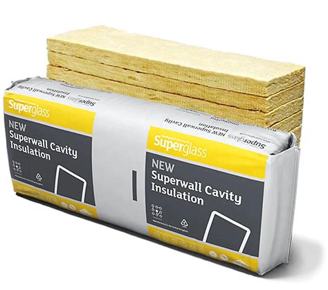 Superwall 32 Cavity Insulation Mineral Wool T 100mm L 1200mm W