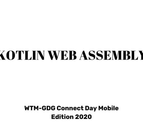 Kotlin Web Assembly Sg Buzz