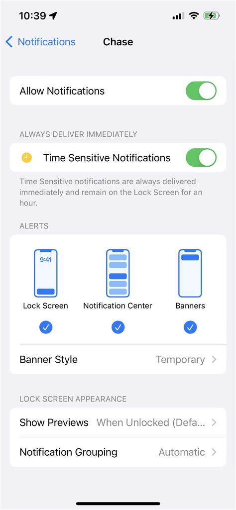 Badge Notification Toggle Rios
