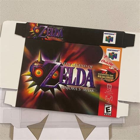 Video Games And Consoles Legend Of Zelda Majoras Mask Nintendo 64 N64