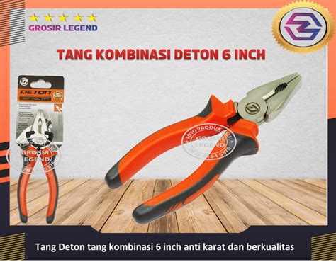 Jual Tang Deton Tang Kombinasi Tang Potong Tang Cucut 6 Inch Anti Karat