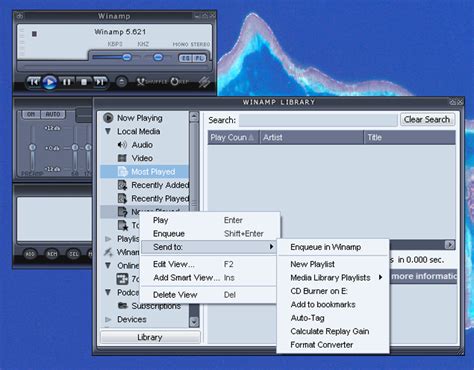 Winamp Media Player 11 Skin Download