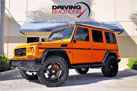 2016 Mercedes Benz G63 AMG AMG G 63 Studio Package Crazy Color Edition