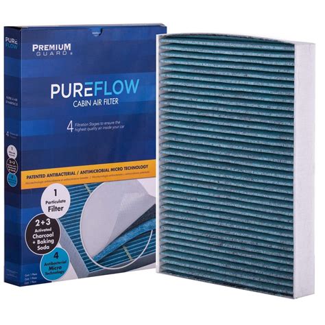 Pureflow 2014 Audi Q7 Cabin Air Filter With Antibacterial Technology