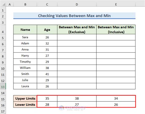 Excel If Statement Between Two Numbers 4 Ideal Examples