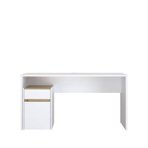 Freiraum Schreibtisch Modultrick In Weiss Artisan Eiche Dekor