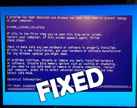 FIXED SYSTEM LICENSE VIOLATION Error In Windows EASY FIXES