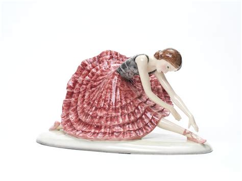 Bonhams Goldscheider A Large Pottery Figure Of A Ballerina Circa 1935