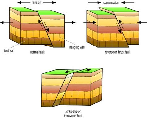 Thrust Fault Diagram
