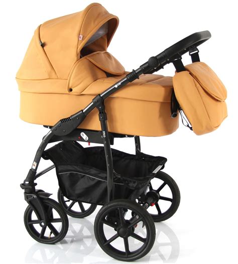 Детская коляска Sevillababy Stilo 2 в 1 St-05 карамельная экокожа