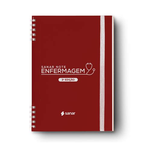 Livro Sanar Note Enfermagem ª Edição Livraria Odontomedi