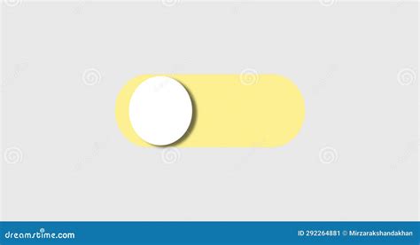 Abstract Illustration Switch Turn On And Turn Off Button With Colorful