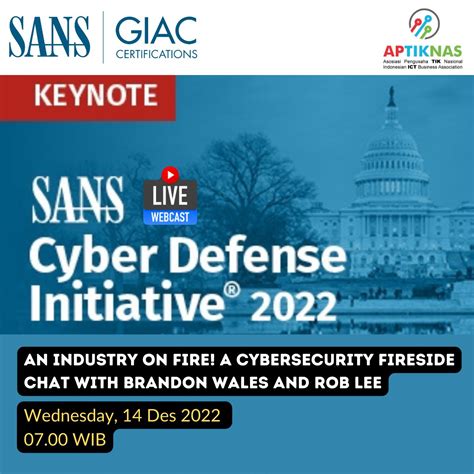 Sans Cyber Defense Initiative 2022 Eventcerdas By 521 Talenta