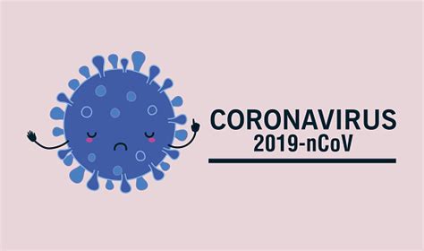 코로나 바이러스 2019 Ncov 와 가와이 바이러스 만화 벡터 디자인 0명에 대한 스톡 벡터 아트 및 기타 이미지 0명