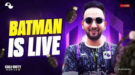 🔴codm Live 1440p How Many Days For Legendary Calix Batman Is