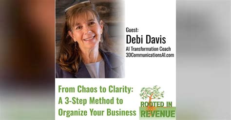 From Chaos To Clarity A 3 Step System To Organize Your Business With