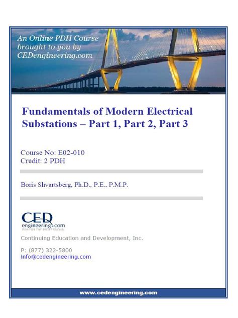 Fundamentals Of Modern Electrical Substations Pdf Electrical Substation Transformer