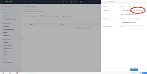Zoho Creator Set Up Custom Domain For Customer Portal Joel Lipman
