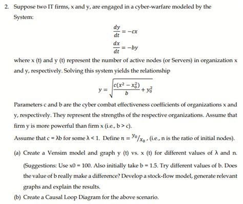 Causal Loop Diagram Case Study IT Assignment Help