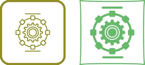 Automated Process Icon Design 44488727 Vector Art At Vecteezy