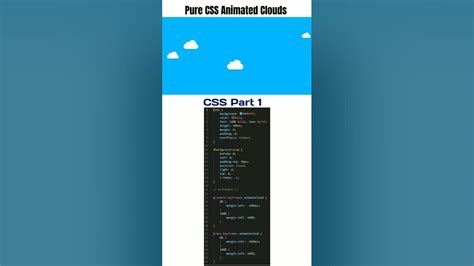 Pure Css Animated Clouds Shorts Explorepage Youtube