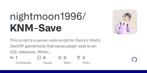 Github Nightmoon1996knm Save This Script Is A Server Side Script For Garrys Mods Darkrp