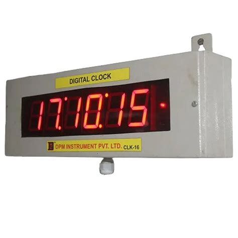 Industrial Digital Clock At INR In Navi Mumbai Maharashtra Dpm Instruments Pvt Ltd