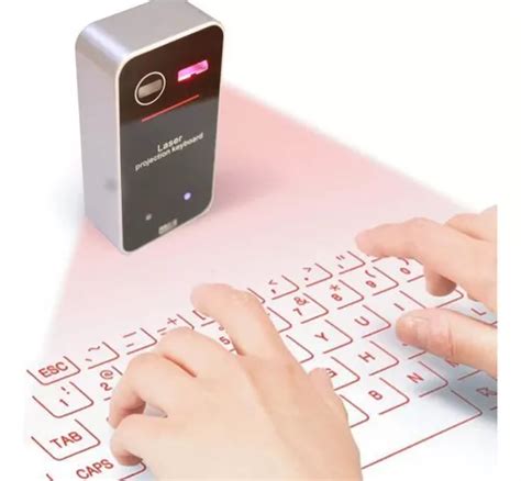 Teclado Virtual Inalámbrico Bluetooth De Proyección Láser