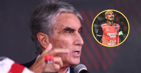 Juan Carlos Oblitas Sobre Situación De Paolo Guerrero En César Vallejo