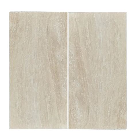 Ivory Travertine 18x36 Vein Cut Tile