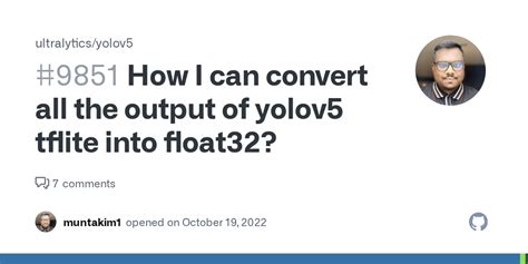 how i can convert all the output of yolov5 tflite into float32 · issue