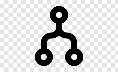 Merge Symbol Git Flowing Vector Transparent PNG