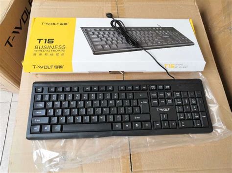 Ag Electronic T Wolf T15 Keyboard Usb Keyboard Office Keyboard Game Keyboard Dz2 T15 Lazada Ph