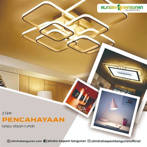 3 Tipe Pencahayaan Lampu Di Dalam Rumah Haqeem Group
