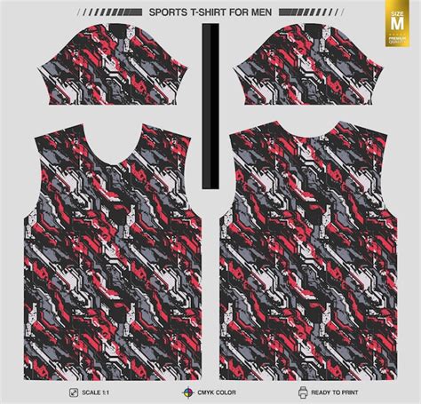 Free Vector Ready To Print Sports T Shirt