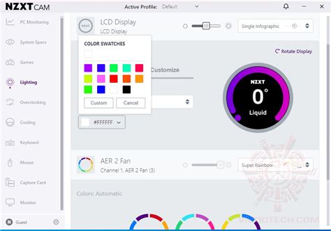 Nzxt Kraken Z73 Rgb 360mm Liquid Cooler With Lcd Display Review Nzxt Kraken Z73 Rgb 360mm