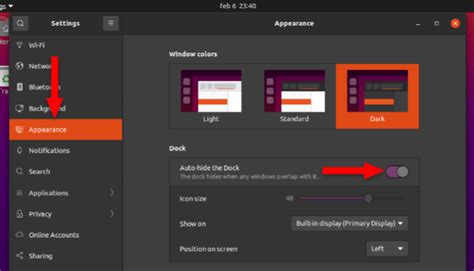 How To Auto Hide The Dock Sidebar In Ubuntu Radu Link